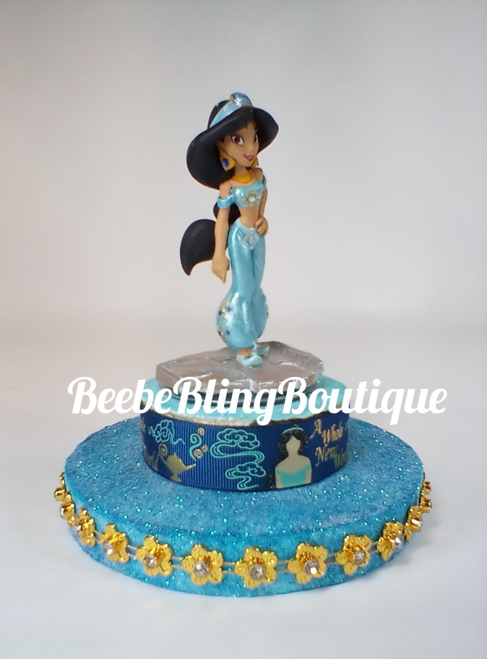 Disney Princess Jasmine Cake Topper. Disney Aladdin - Etsy