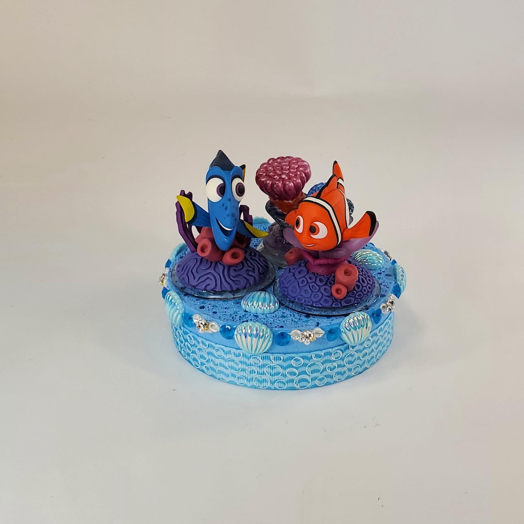 Disney Finding Nemo and Dory Cake Topper. Nemo and Dory Centerpiece ...