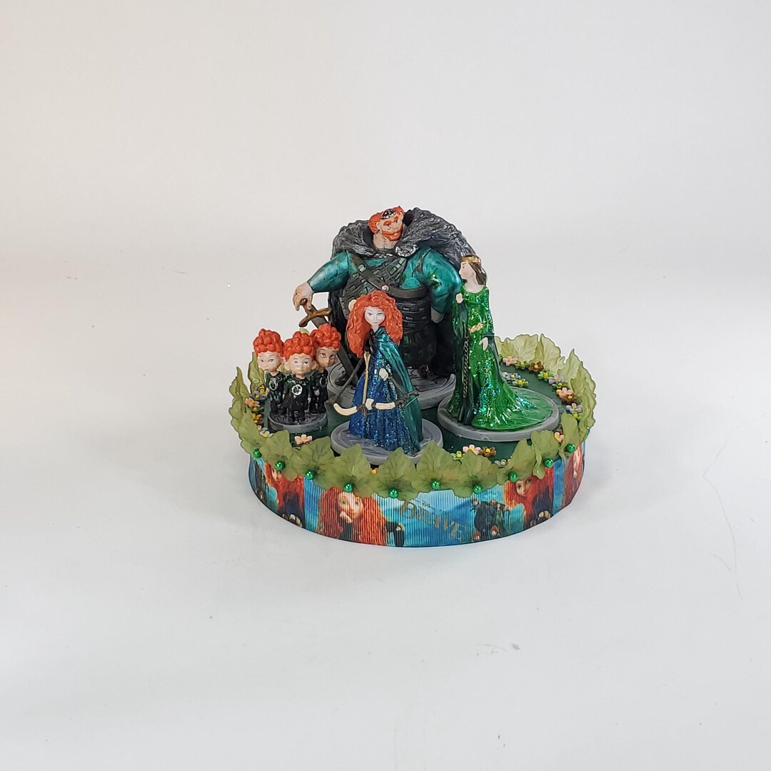 Disney Brave Cake Topper. Brave Family Centerpiece Decoration. A Great ...