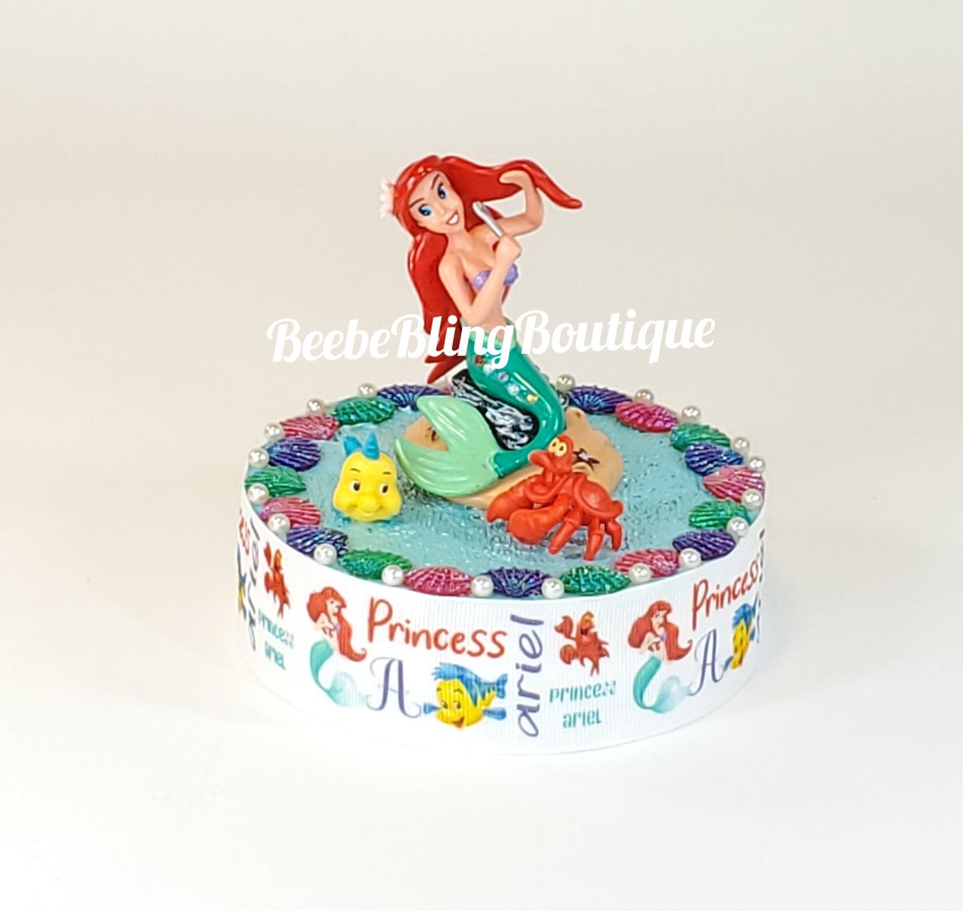 Disney Princess Ariel Cake Topper the Little Mermaid Centerpiece ...
