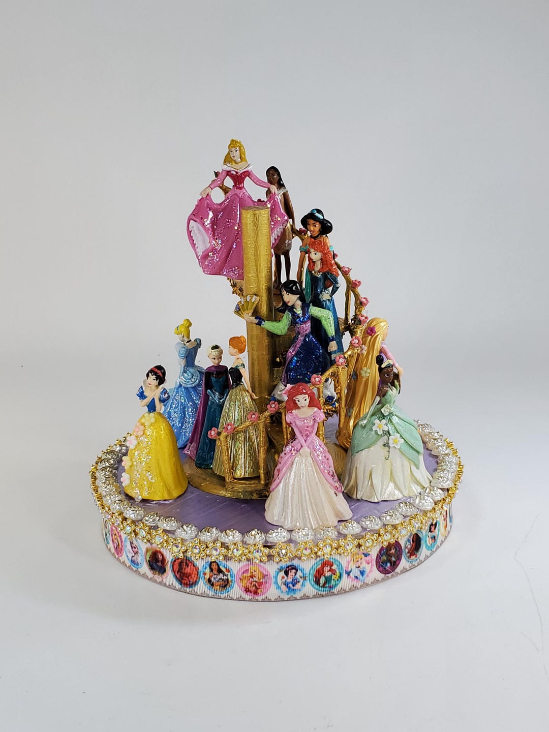Disney Princesses Cake Topper. All Disney Princesses Centerpiece ...