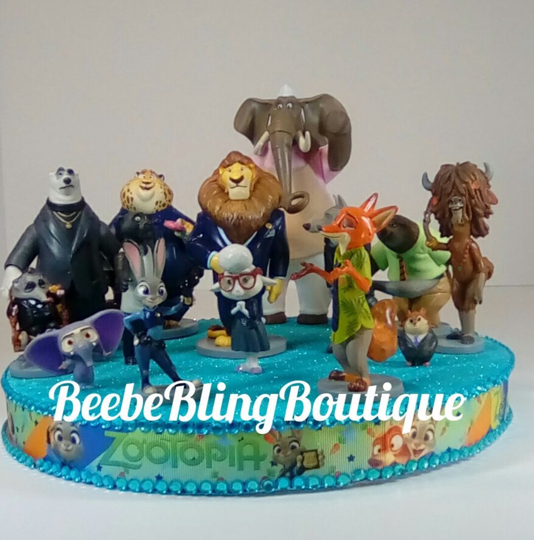 Disney Zootopia Large Cake Topper or Centerpiece. - Etsy