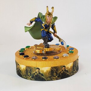 Disney Loki Cake Topper. the Avenues Centerpiece Decoration. A Great ...