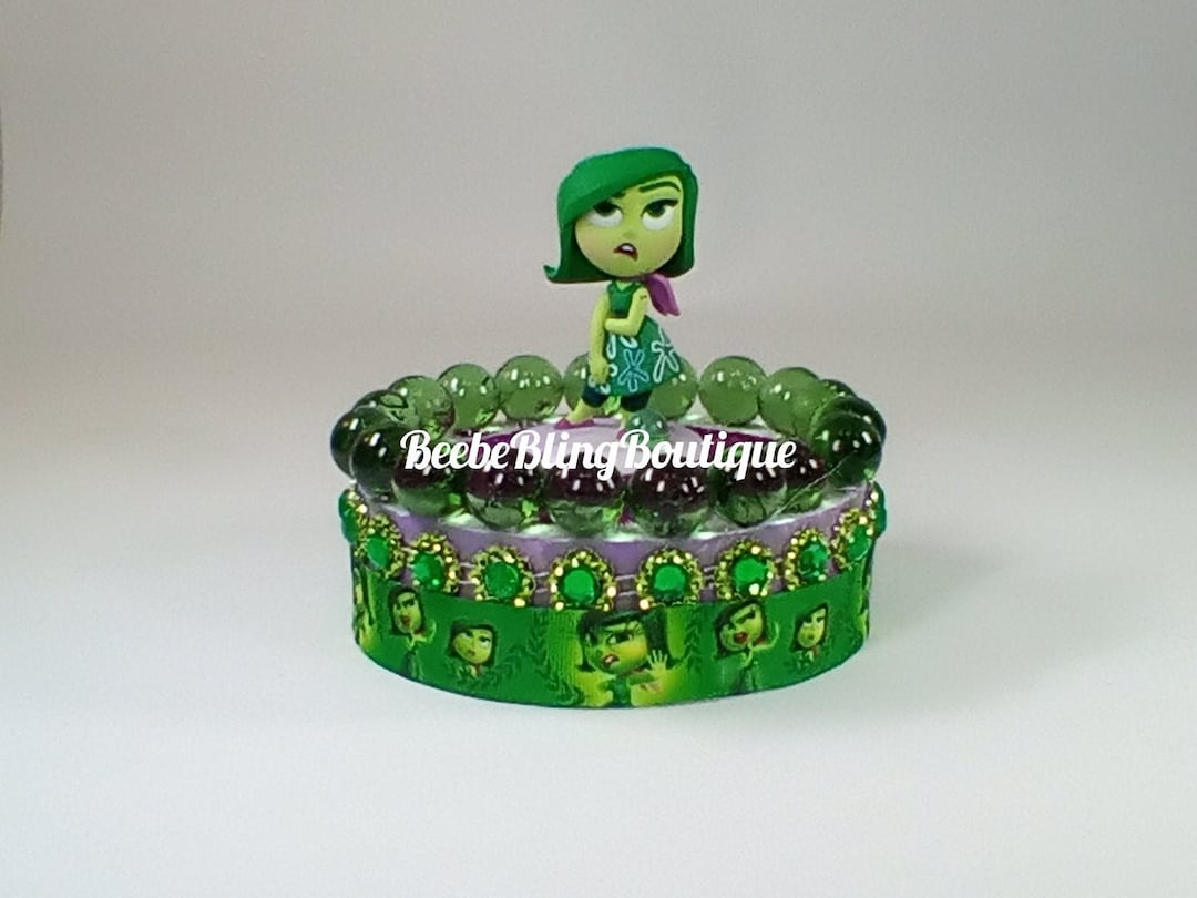 Disney Disgust Cake Topper. Disney Inside Out Centerpiece. A Great ...