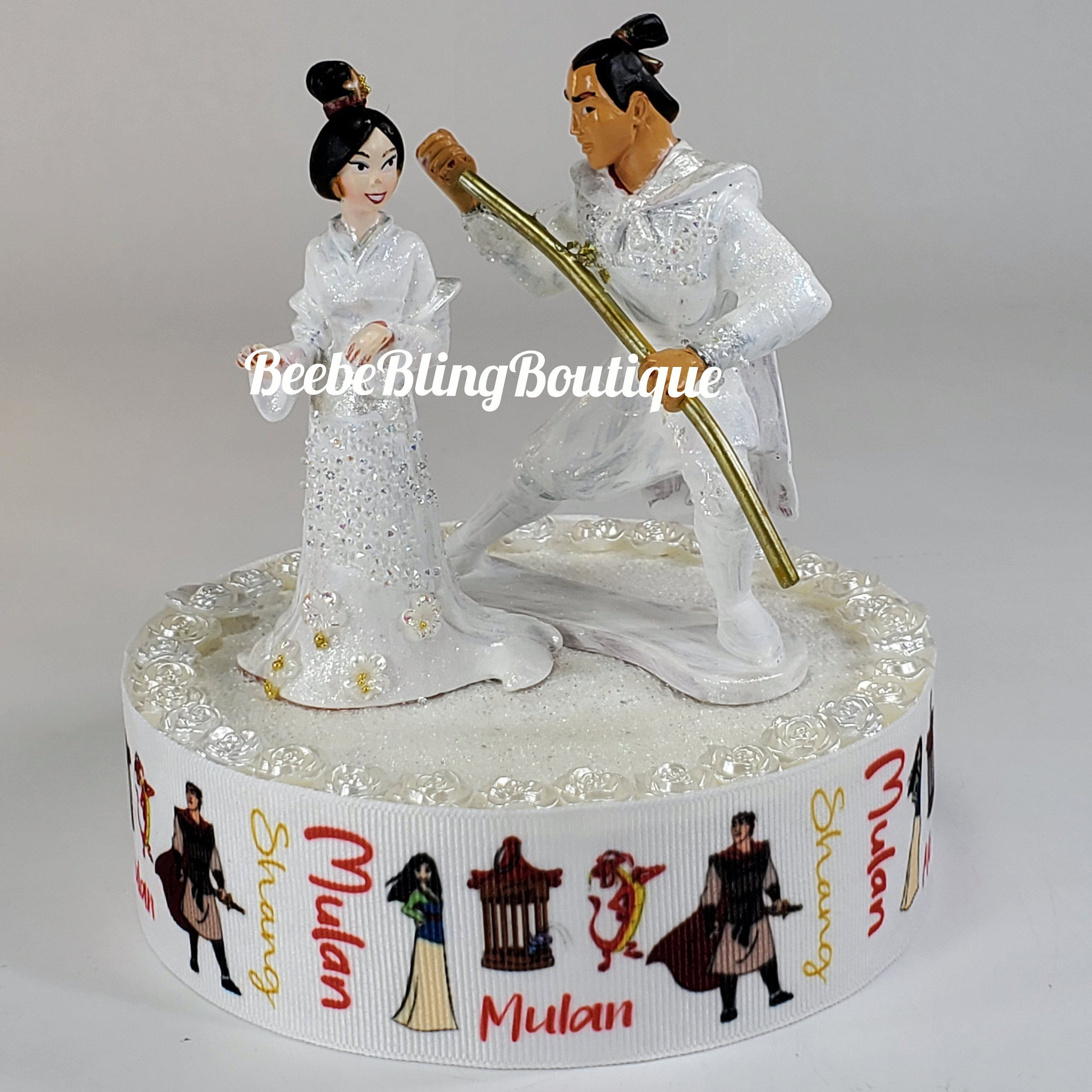 Disney Mulan Wedding Cake Topper. Mulan and General Shang Wedding ...
