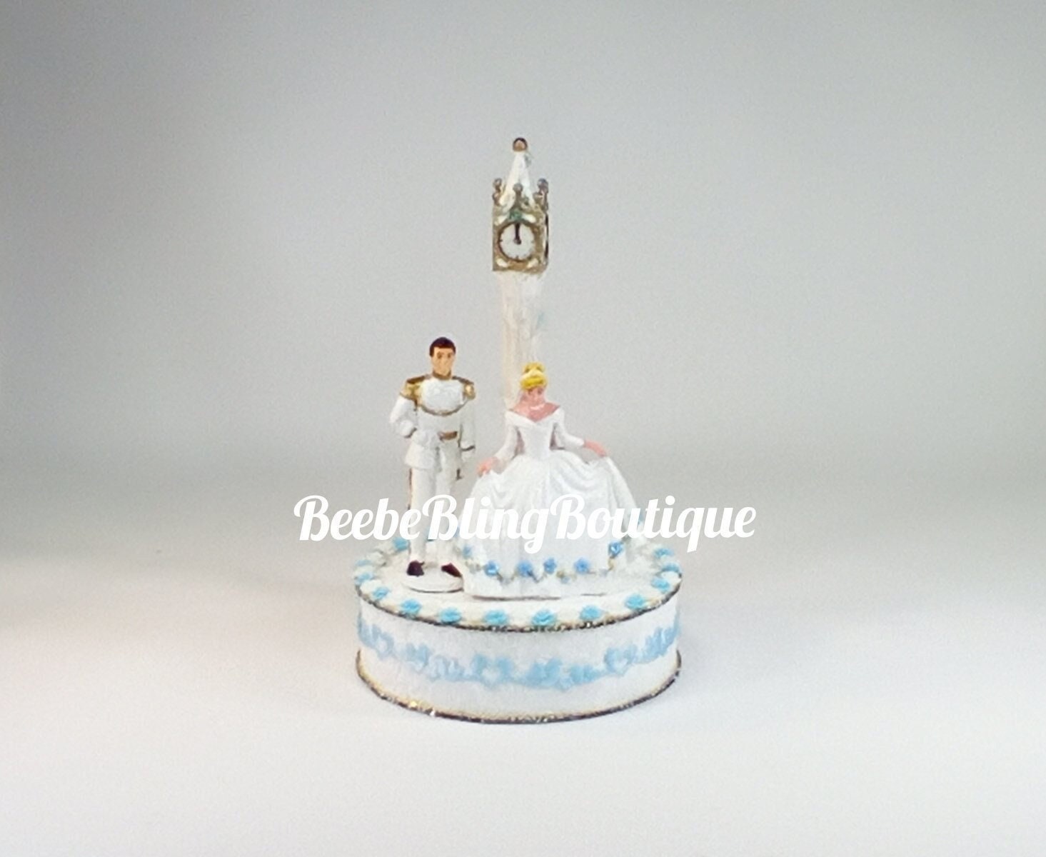 Cinderella And Prince Charming Wedding Cake Topper