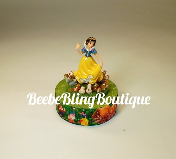 Disney Snow White Cake Topper. Snow White and Her Forest - Etsy