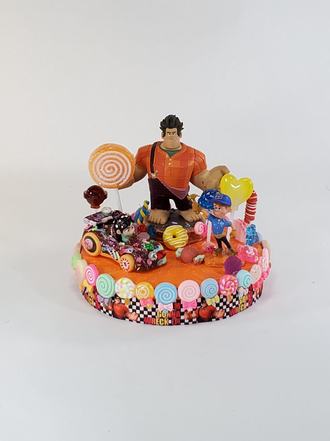 Disney Wreck It Ralph Cake Topper. Vanellope and Ralph Centerpiece ...