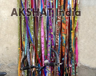 Ribbon Curtain/ Fly Curtain Spring Colours, Made to Measure: Decorative ...