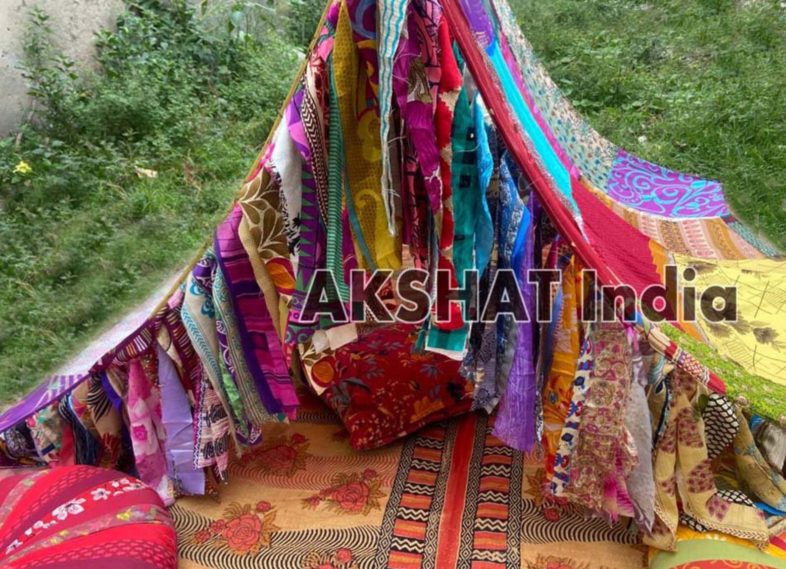 Colorful Sari Bed Canopy ,boho Sari Canopy, Indian Sari Bedcanopy ...