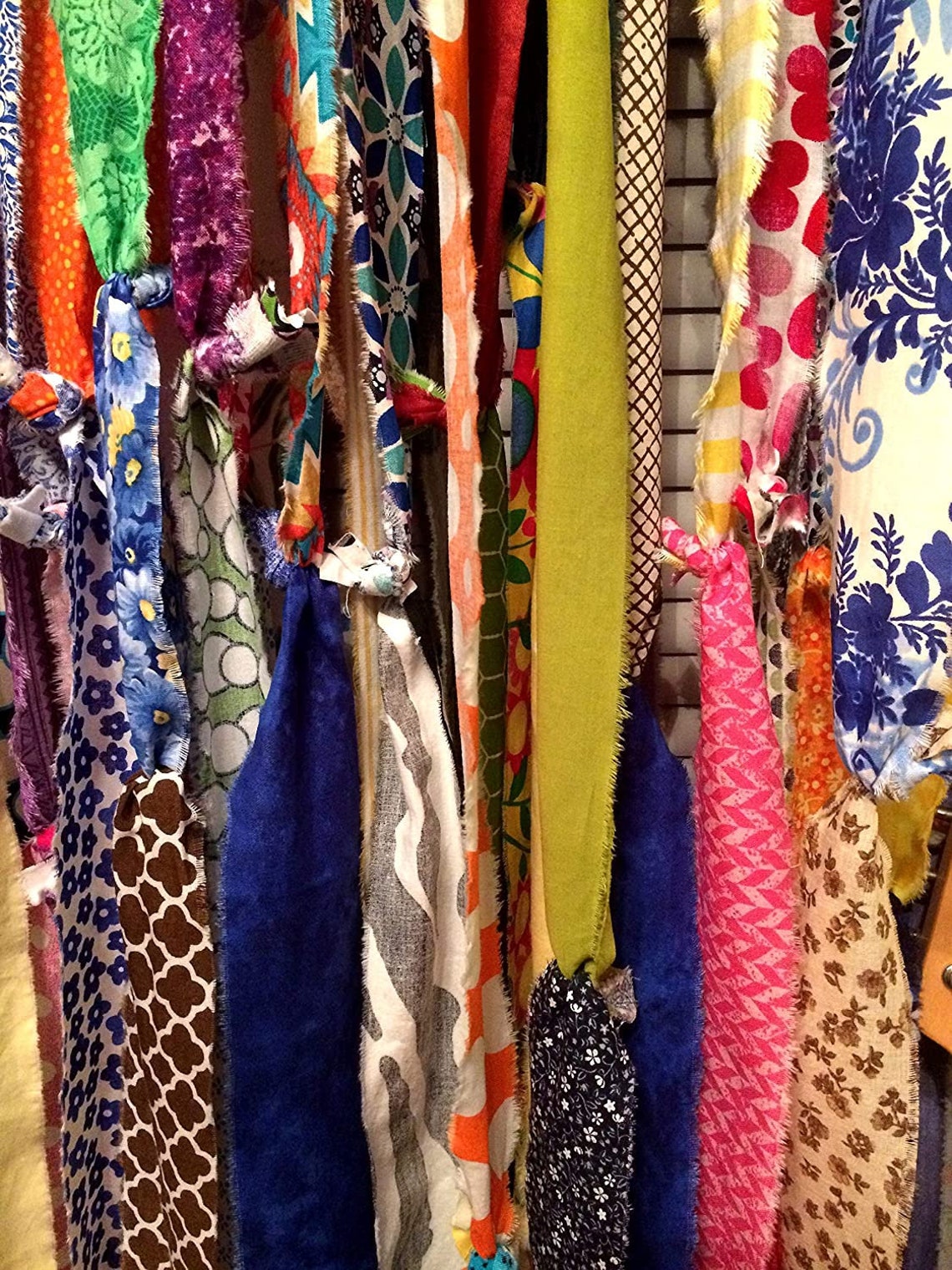 Indian Vintage Old Silk Sari Fabric Made Multi Color Silk Ribbon ...