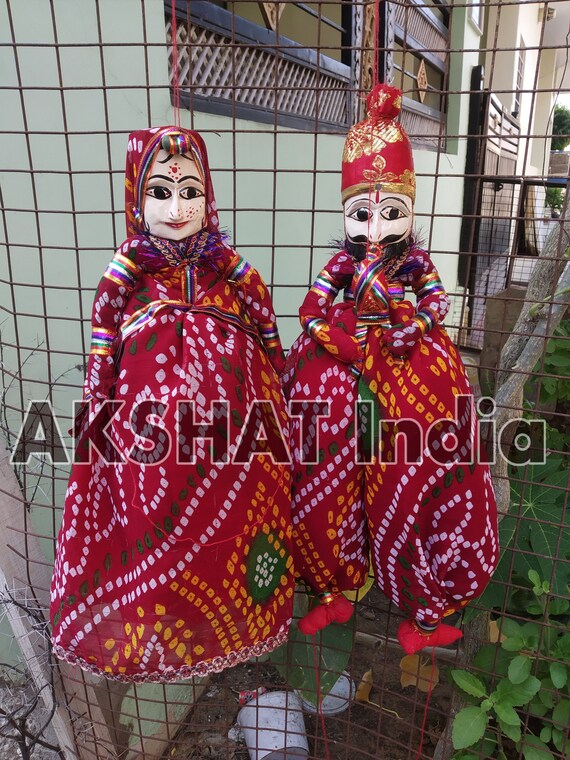 Traditional Indian Puppetsindian Puppet Dolls Vintage - Etsy