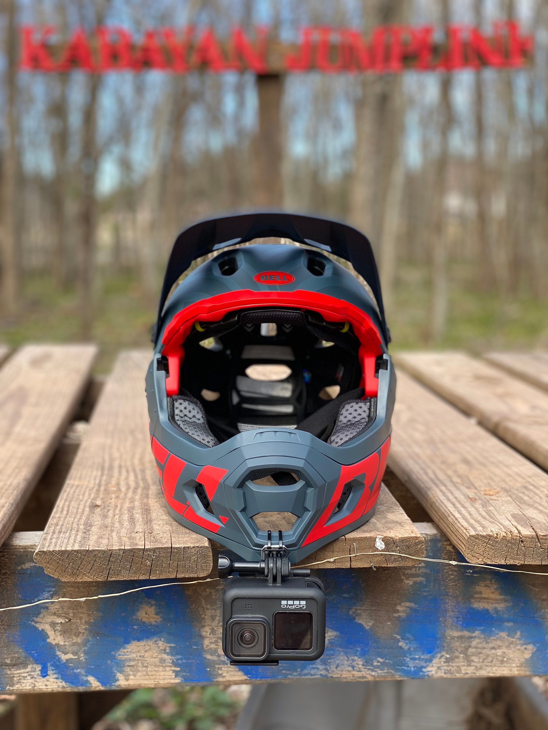 Bell Super DH - Gopro Chin Mount for Full Face Mountain Bike (MTB ...