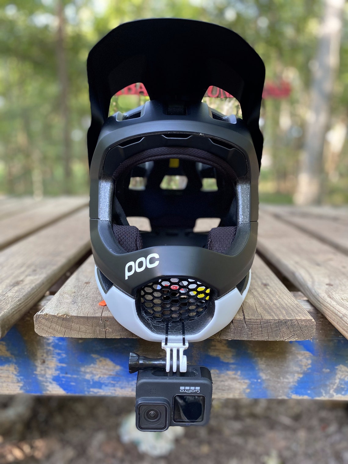 POC Otocon Gopro Chin Mount for Full Face Mountain Bike - Etsy