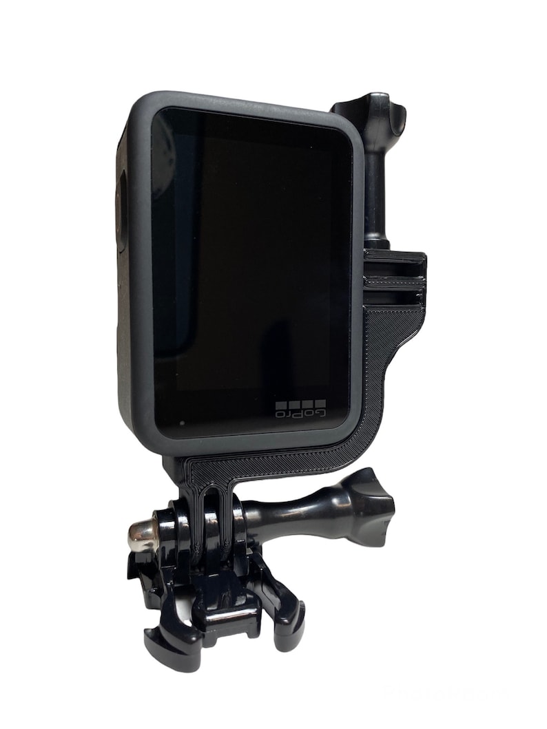 Gopro Hero 8 - Vertical Mount 90 Degree Adapter Elbow for Portrait Mode ...