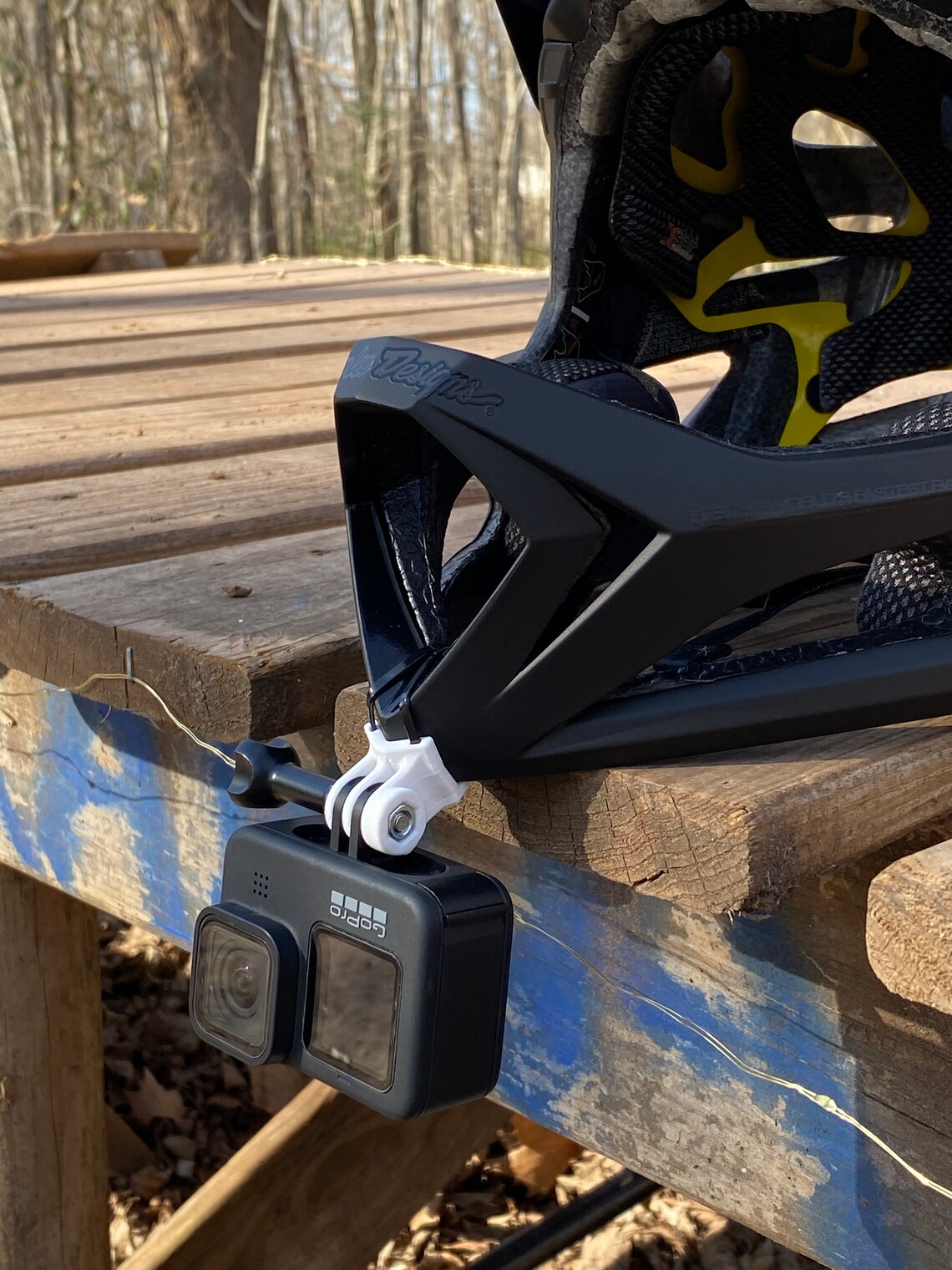 Troy Lee Designs Stage - Gopro Chin Mount for Full Face Mountain Bike ...