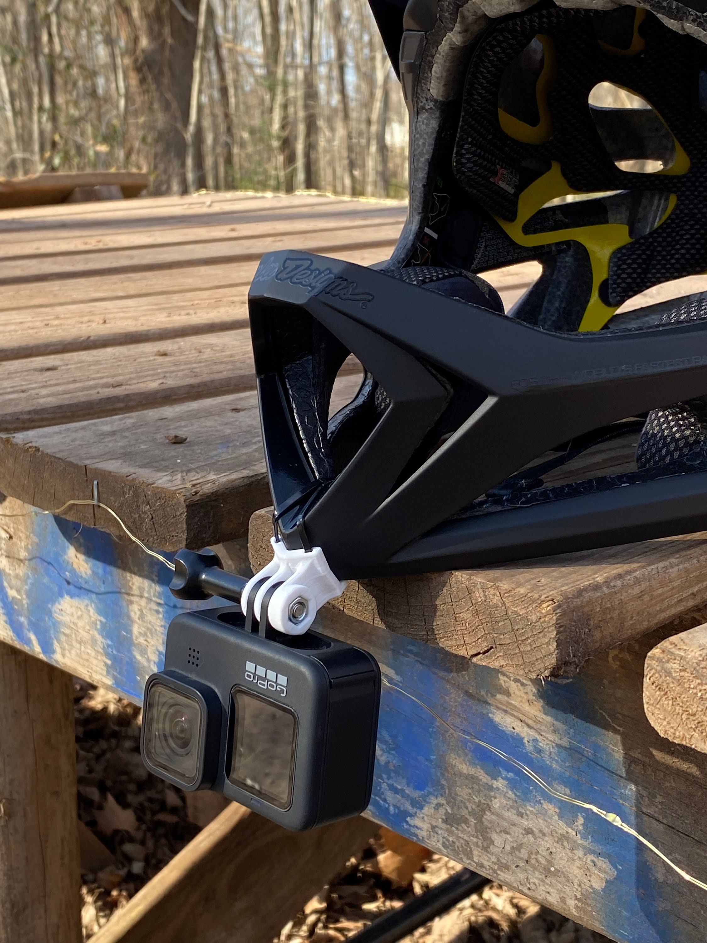 Troy Lee Designs Stage - Gopro Chin Mount for Full Face Mountain Bike ...