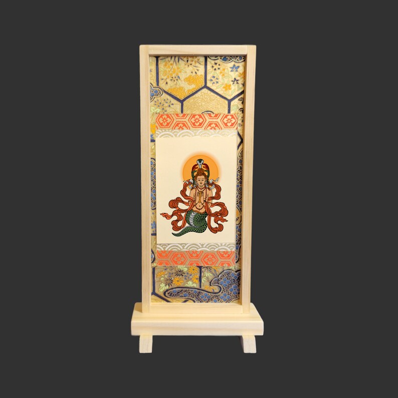 Nagakanya Mother Goddess Altar Tablet. Naga Serpent Maiden Goddess ...