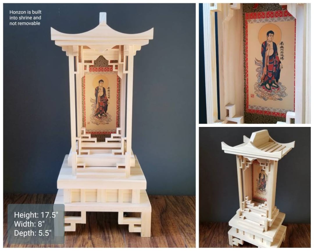 Amida Buddha Home Butsudan. Pure Land Shin Buddhism. Jodo Shu Shinshu ...