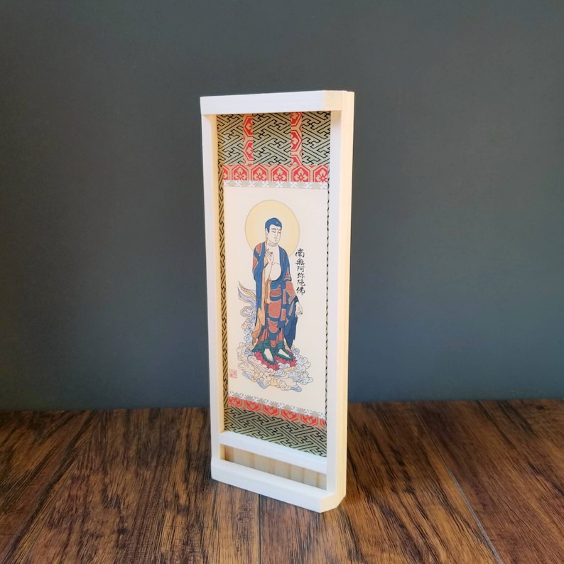 Amida Nembutsu Honzon. Pure Land Shin Buddhism. Jodo Shu | Etsy