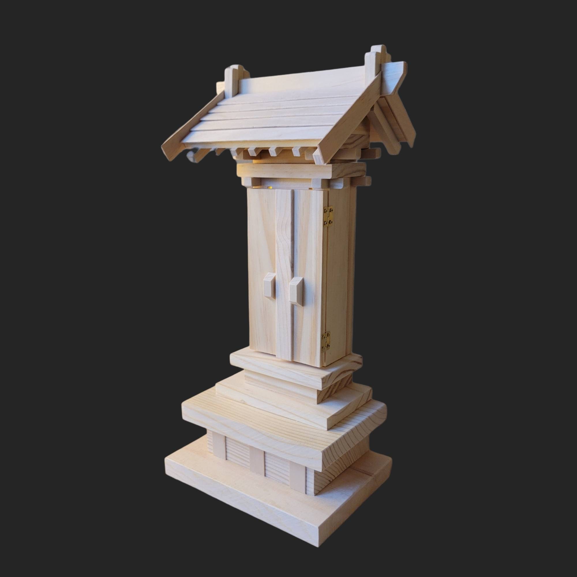 Kamidana Shrine. Mini Jinja. Household Shrine. Ancestral Memorial. Kami ...