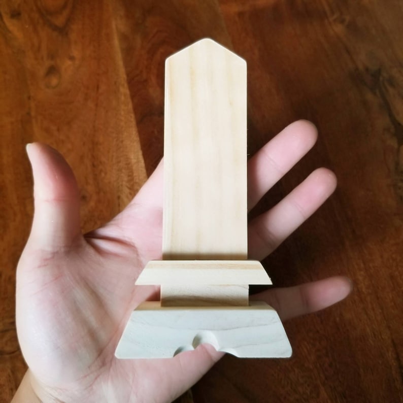 Mini Natural Memorial Ancestral Tablet Ihai. Altar Placard. Deities ...