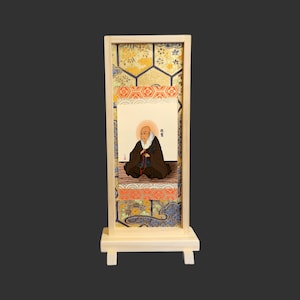 Pure Land Buddhist Tablets of Amida Nyorai With Honen and - Etsy