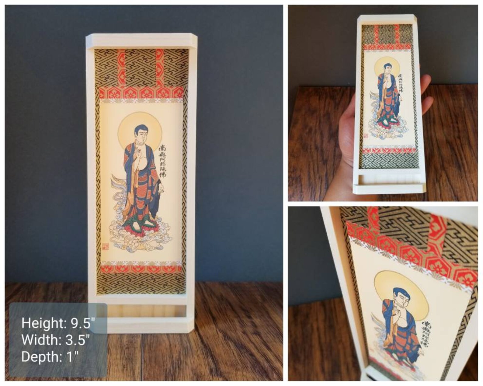 Amida Nembutsu Honzon. Pure Land Shin Buddhism. Jodo Shu Shinshu ...