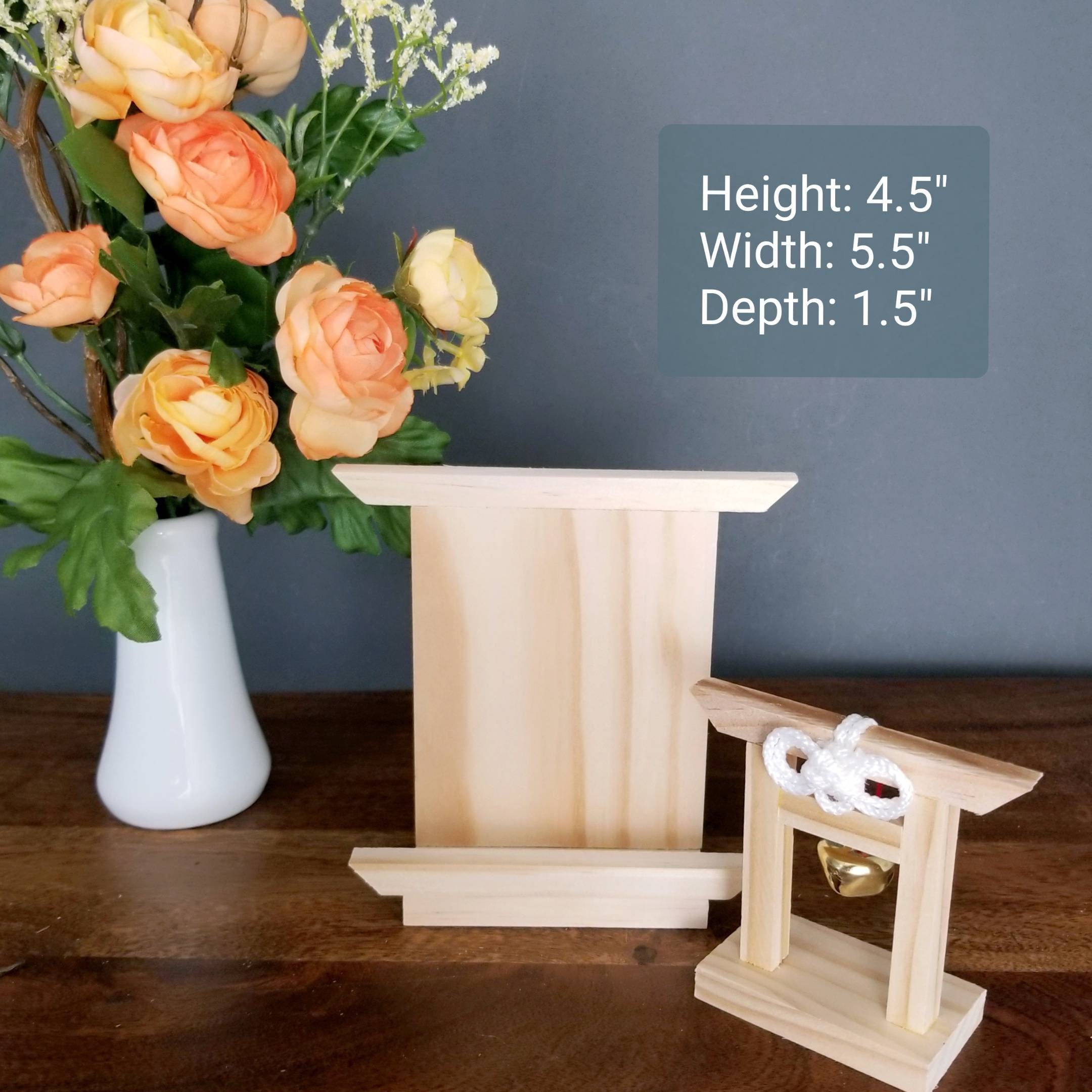 NEW KAMIDANA Japanese Shinto Shrine miniature god shelf sacred JINJA ...