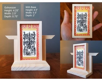 Mini Traveling Nichiren Gohonzon Omamori Butsudan Portable Nichiren ...