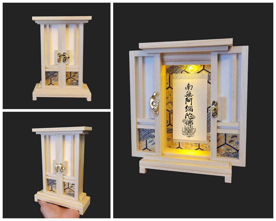 Nembutsu Butsudan, Pure Land Buddhist, Amida Butsu Altar, Amitabha ...