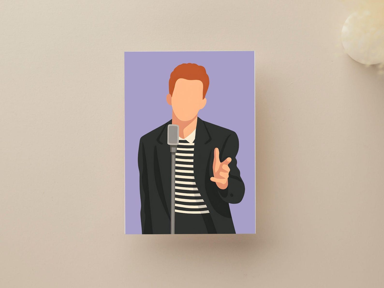 Rickroll Birthday Card: Rick Astley Funny Printable (PDF Card) - Etsy