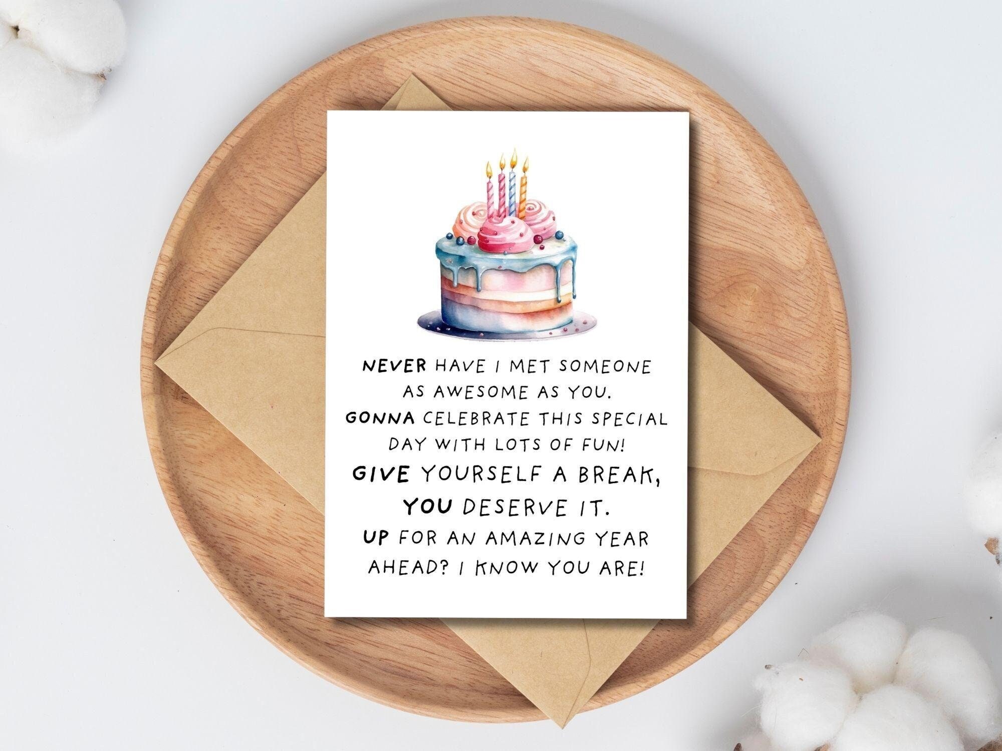 Printable Rickroll Birthday Card for Boyfriend Rick Astley Scan QR ...