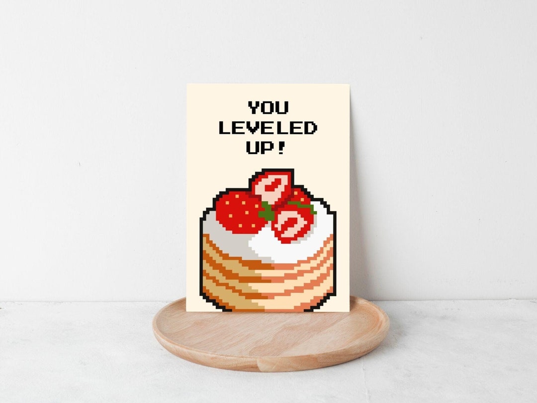 You Leveled up Printable Birthday Card for Boyfriend Funny Gift for ...