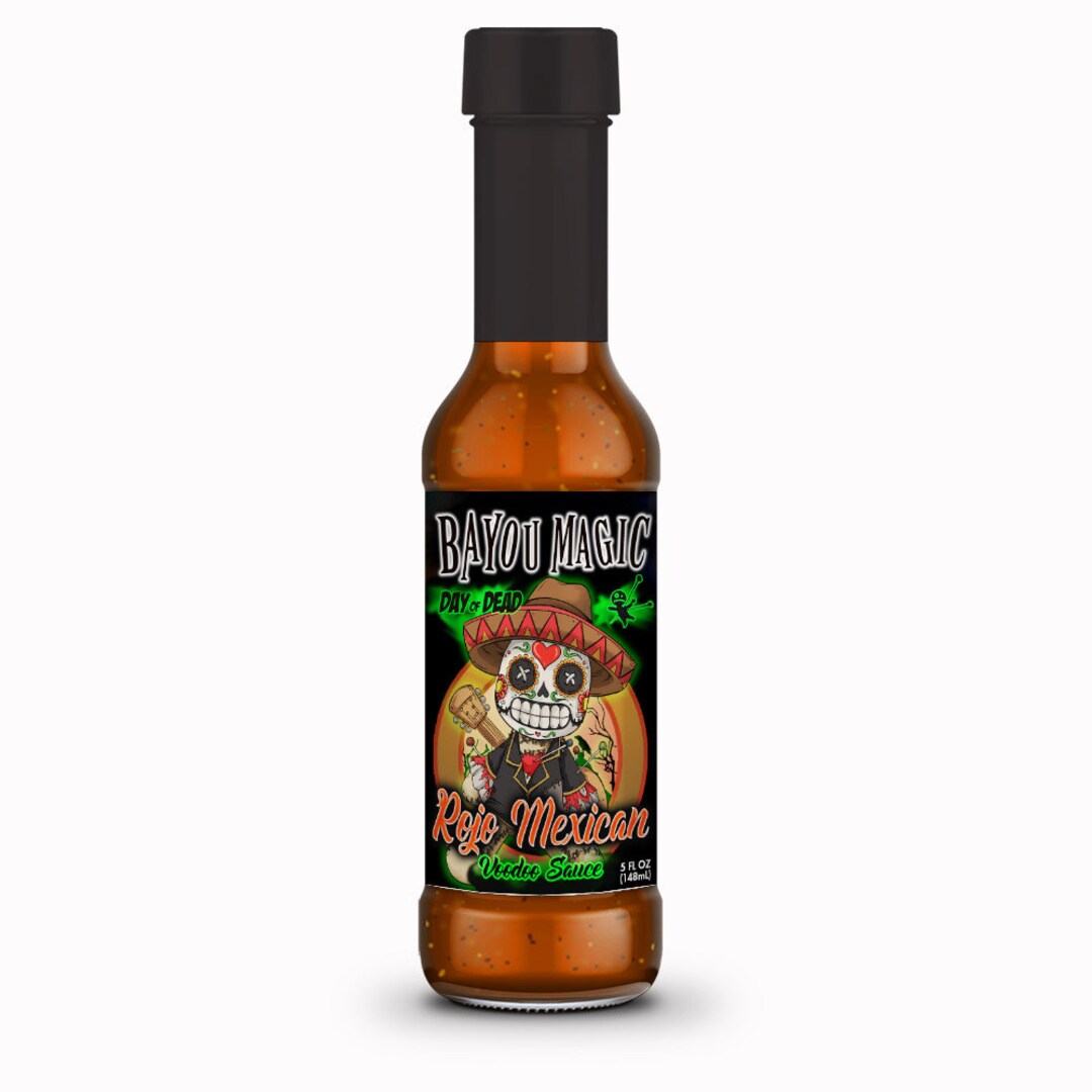 Bayou Magic Foods Day of Dead Rojo Mexican Flavor Voodoo Sauce - Etsy