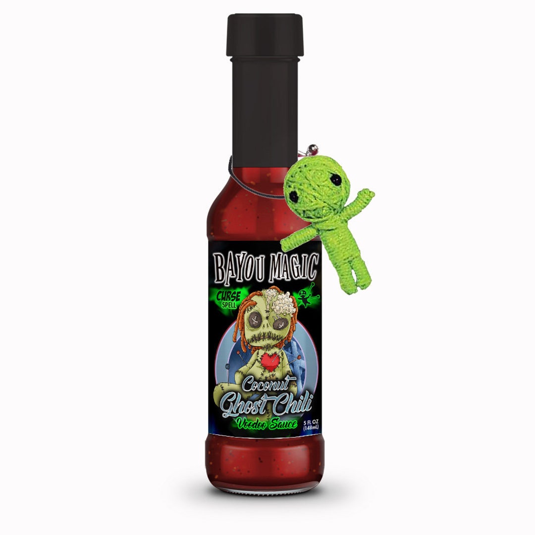 Bayou Magic Foods Curse Spell Coconut Ghost Chili Flavor Voodoo Sauce ...