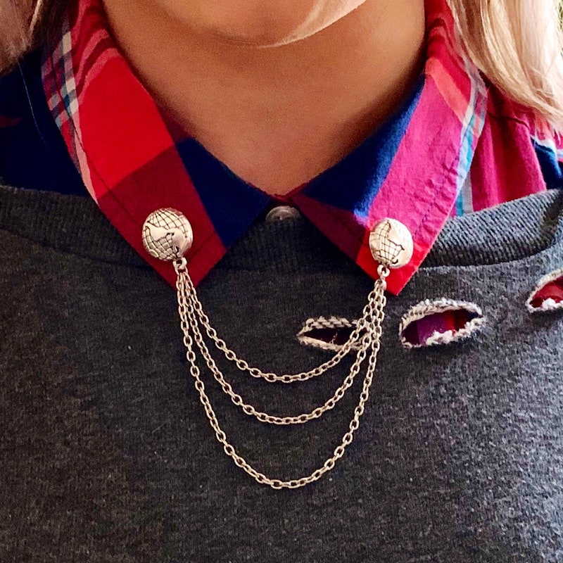 Collar Clips - Etsy
