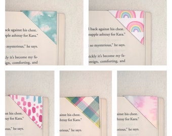 Corner Bookmark | Etsy