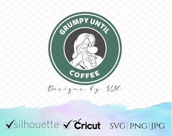 Grumpy Coffee Png | Etsy