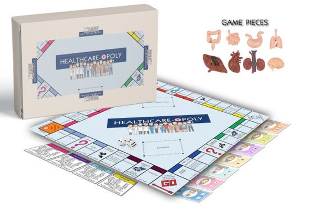 Custom Healthcare Themed Board Game - Etsy