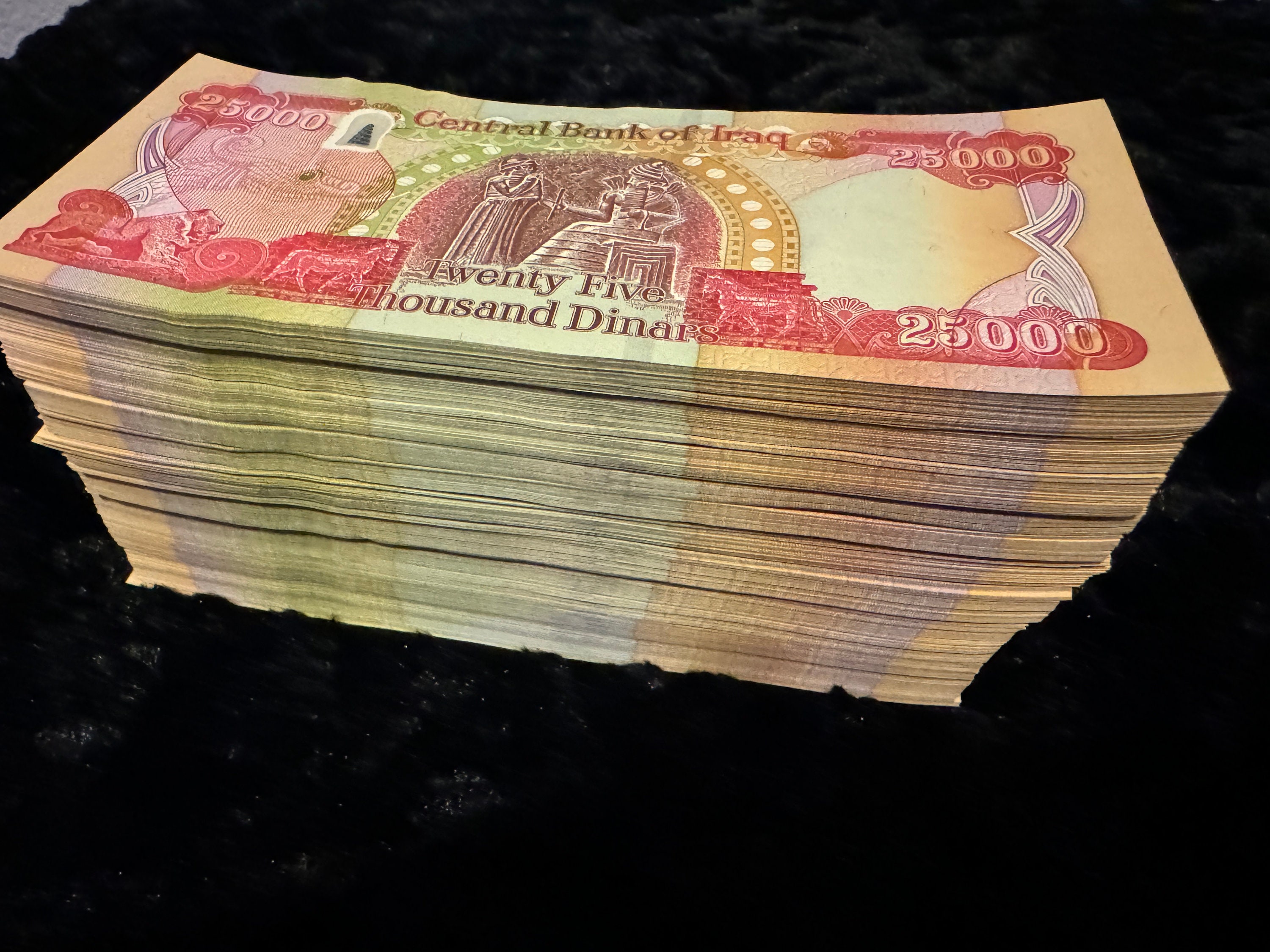 Buy 50,000 Iraqi Dinars 2 X 25,000 IQD Banknotes 100% Trusted Genuine ...