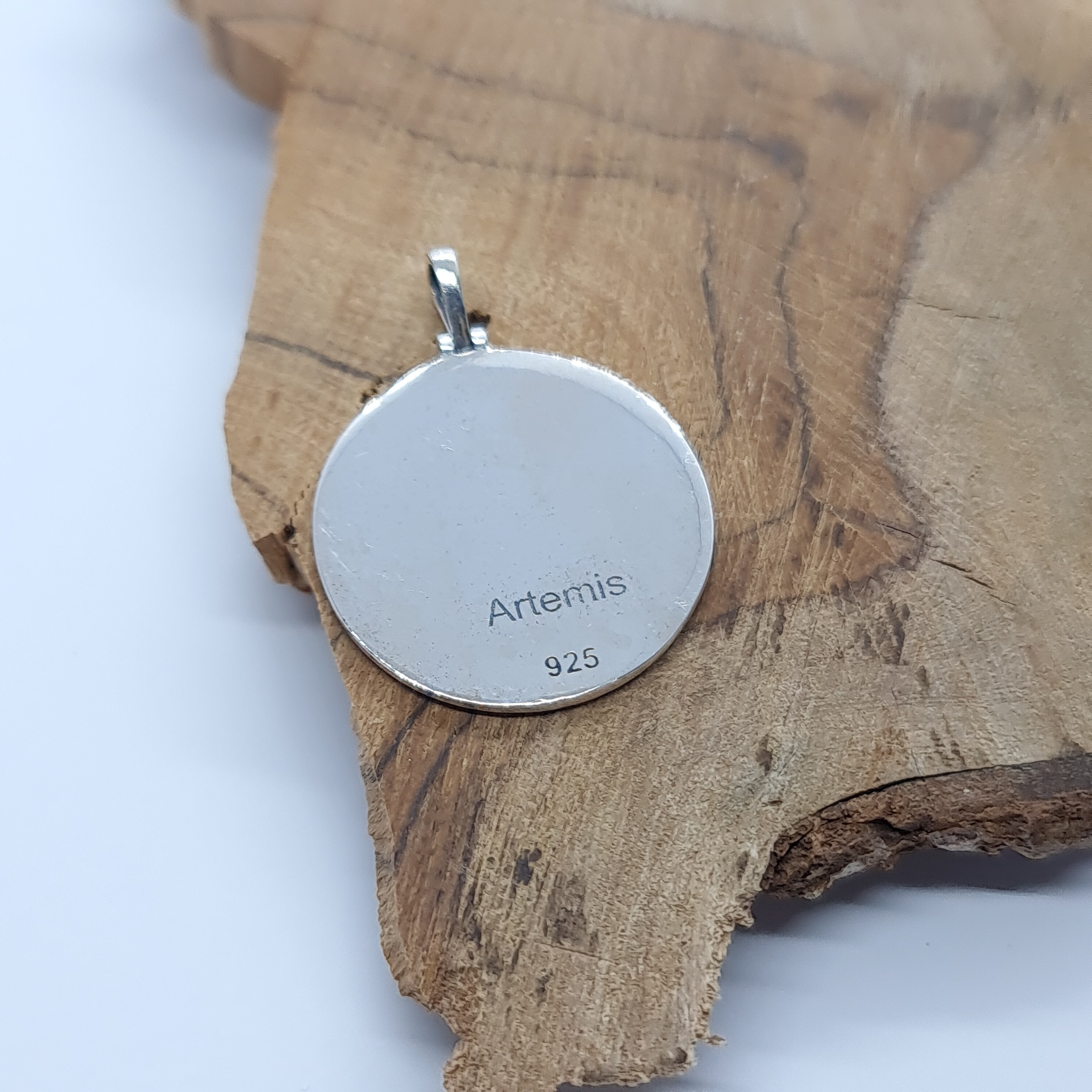 Silver Artemis Necklace Greek Myth Goddess Artemis Pendant - Etsy