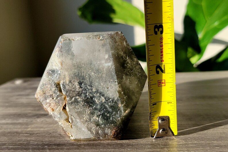 Home Décor Home & Living Rocks & Geodes Scenic Phantom Quartz Obelisk ...