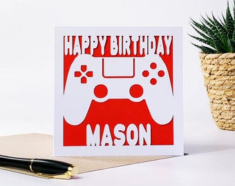 Playstation Birthday Card - Etsy UK