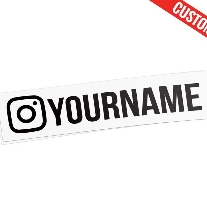 Instagram Decal Stickers - Etsy