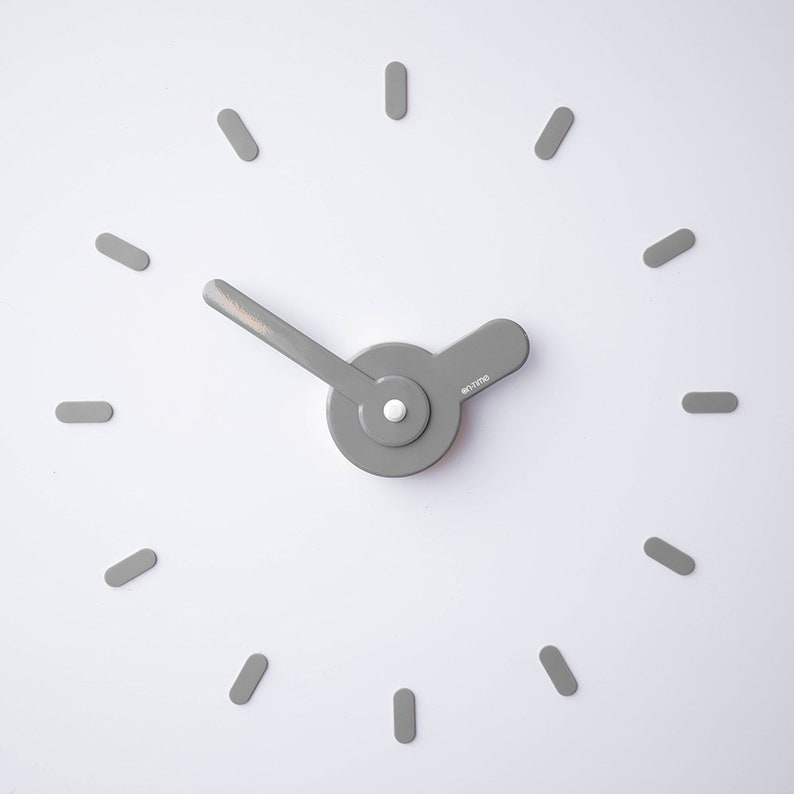 Ontime Wall Clock, V1M No Drilling Wall, Cloudy Gray, 48-60 Cm. (19.5 ...