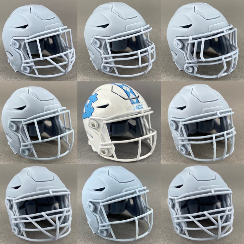 1/6 Scale Pocket Pro 3D Printed Riddell Speedflex Football | Etsy