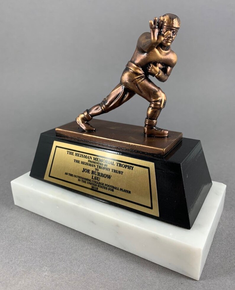 Scaled Heisman Memorial Trophy 3D Resin Printed Desktop | Etsy