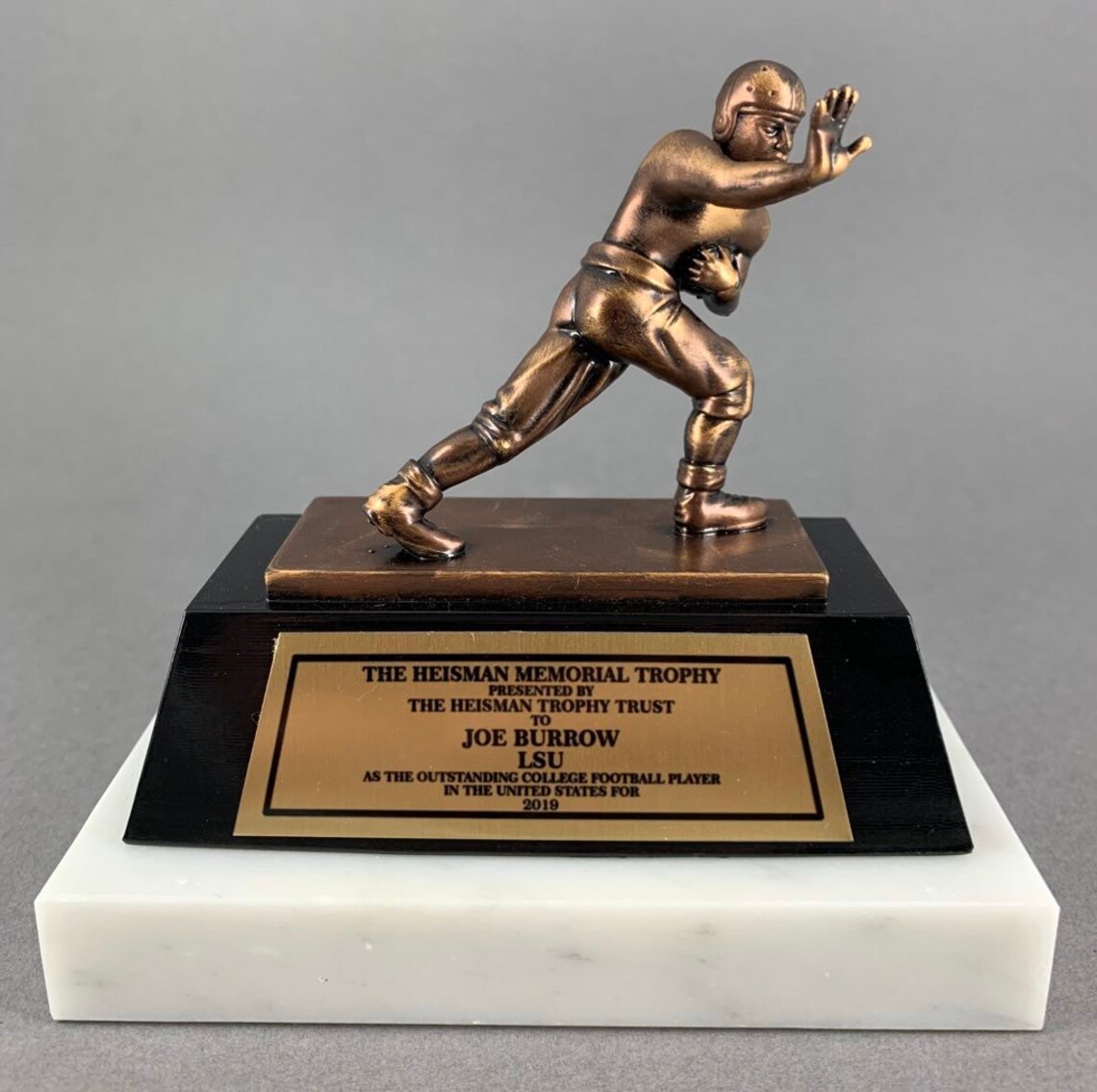 Scaled Heisman Memorial Trophy 3D Resin Printed Desktop | Etsy