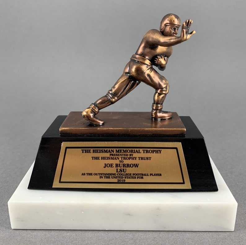 Scaled Heisman Memorial Trophy 3D Resin Printed Desktop | Etsy